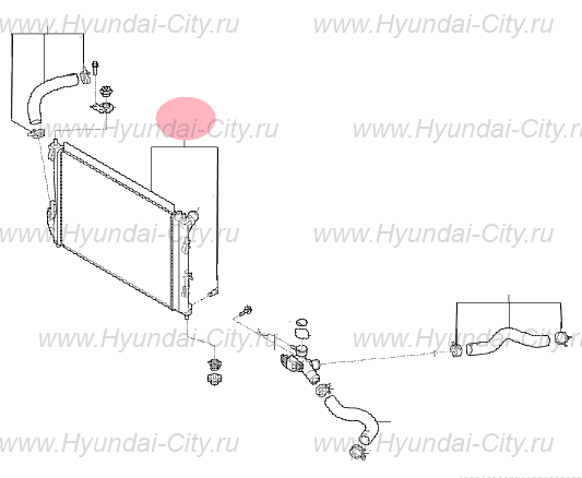 Радиатор охлаждения АКПП купить для Hyundai Creta - 25310-M0050